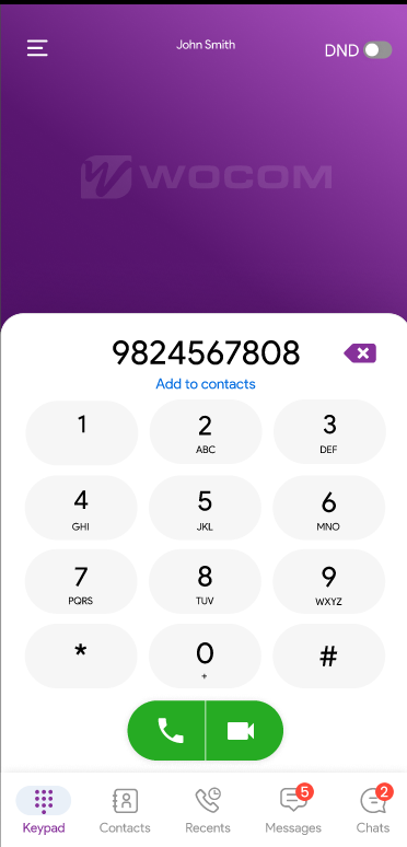 WOCOM Mobile App - Wocom