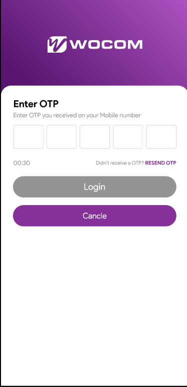 WOCOM Mobile App - Wocom